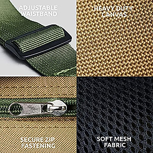 Handy Organizer Garden Tool Pouch - Unisex Utility Belt Apron for Gardening Gifts, Plumbing, Florists, Woodwork, DIY - with Multiple Pockets for Hand Tools & Adjustable Waist Belt Case4Life