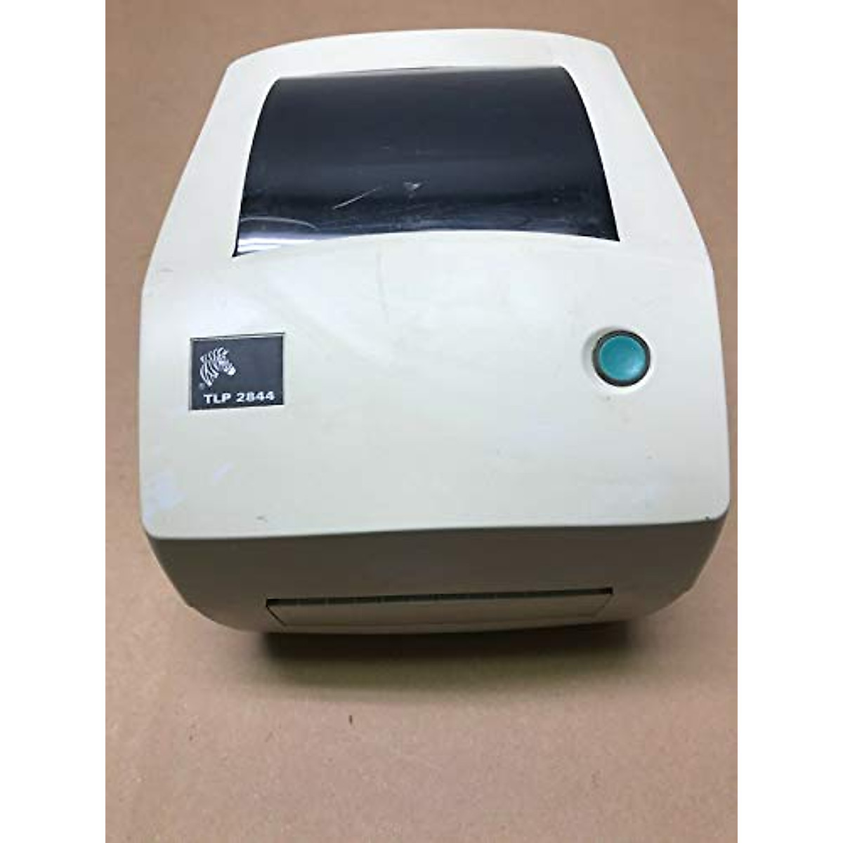 Zebra TLP 2844 Printer 2844-10400-0001 W/New Adapter, USB & Power Cables