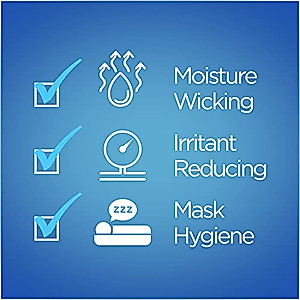 resplabs CPAP Mask Liners - Compatible with Philips Respironics Wisp Nasal Masks, Large - Reusable, Washable Cushion Covers - 4 Liner Pack