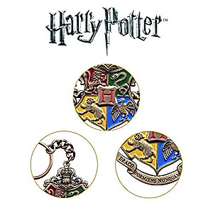 The Noble Collection Harry Potter Time Turner Keychain - 5in (13cm) Finely Detailed Hermione's Time Turner - Harry Potter Film Set Movie Props Gifts, Multi, M, Antique