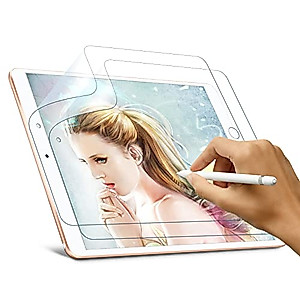 Paper Screen Protector for iPad 9.7 6th/5th Gen, Homagical Screen Protector for iPad 9.7" (2018 & 2017) Compatible with Apple Pencil/Scratch Resistant/Matte PET Film