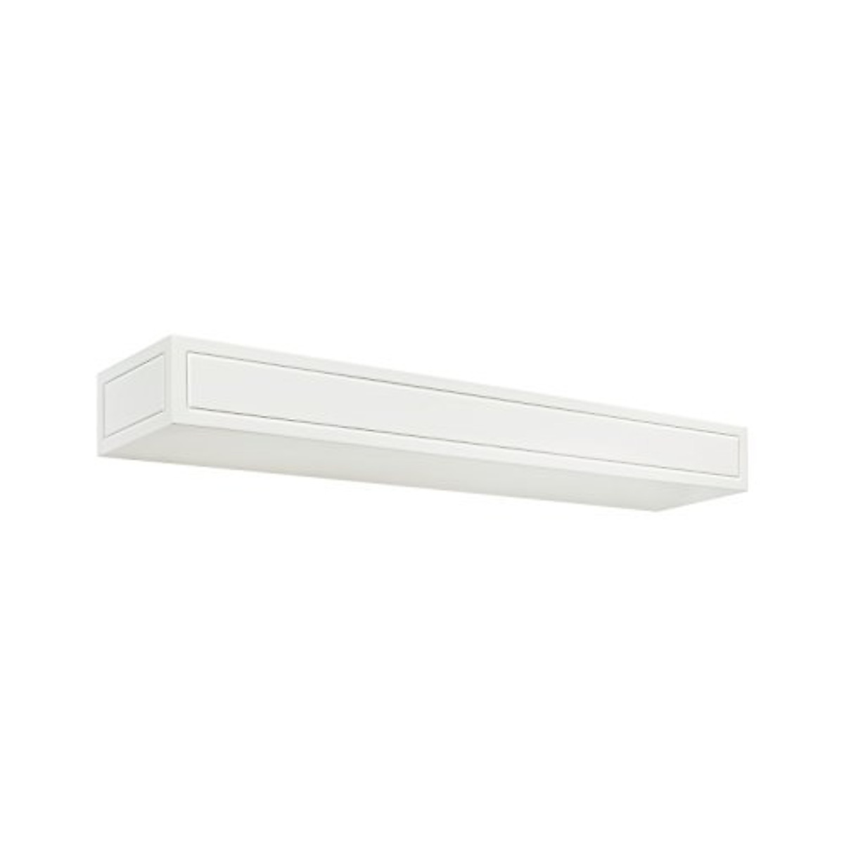 Pearl Mantels White Sarah Mantel Shelf, 72-Inch, Paint