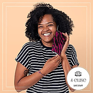 Safe N Wild Disposable Face Masks - 50 Breathable, Soft, Comfortable Masks Disposable - Waterproof 3 Ply Disposable Face Mask (Animal Print)