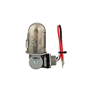 NSI TORK 2001 Outdoor 120-Volt Photocontrol - Stem & Swivel Mount - Controls Lighting Dusk to Dawn - Compatible with Incandescent/Compact Fluorescent/Halogen/LED, 1-Pack