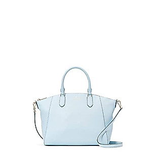 Kate Spade New York Parker Medium Leather Satchel Frosty Sky