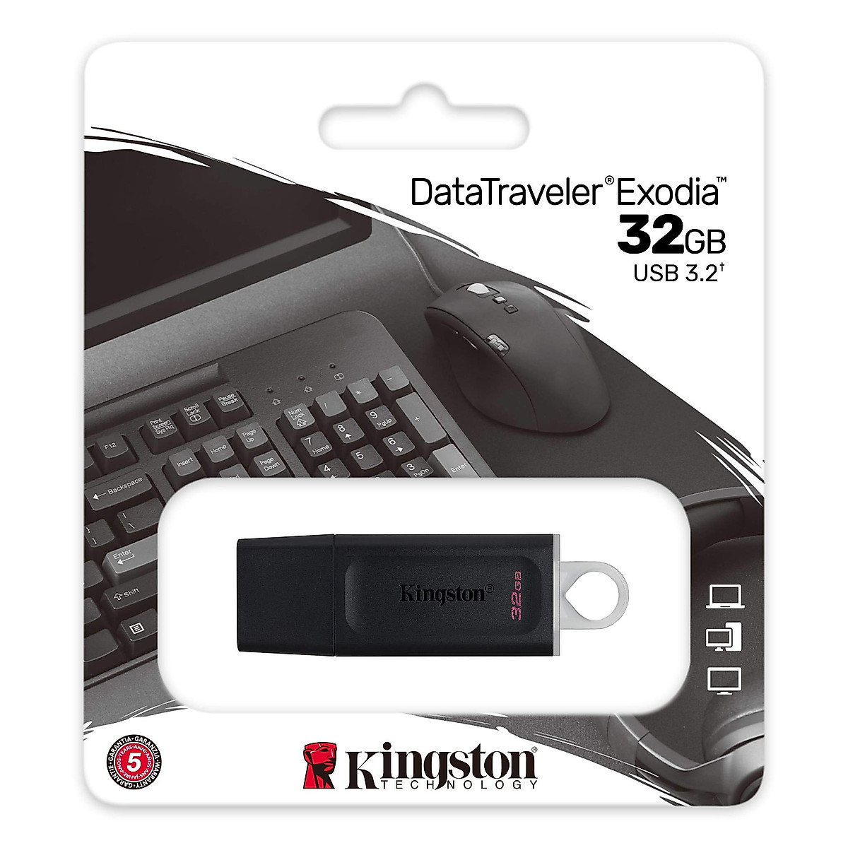 Kingston DataTraveler Exodia 32GB USB 3.2 Flash Drive DTX/32GB