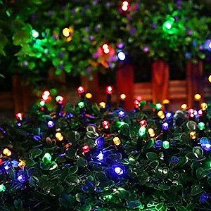 ZSMPY Fairy Lights Solar Lights Outdoor, 100LED~500LED Solar Garden Lights, 12M~52M Copper Wire Solar String Lights, Waterproof for Halloween, Christmas, Tree, Garden, Home, Wedding, Party