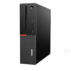 Lenovo Thinkcenter M700 Small Form Factor Business Desktop Computer - Quad Core Intel i5 6th Gen, 8GB DDR4, 256GB SSD, New Keyboard, Mouse, WiFi, Windows 10 Professional(Renewed)