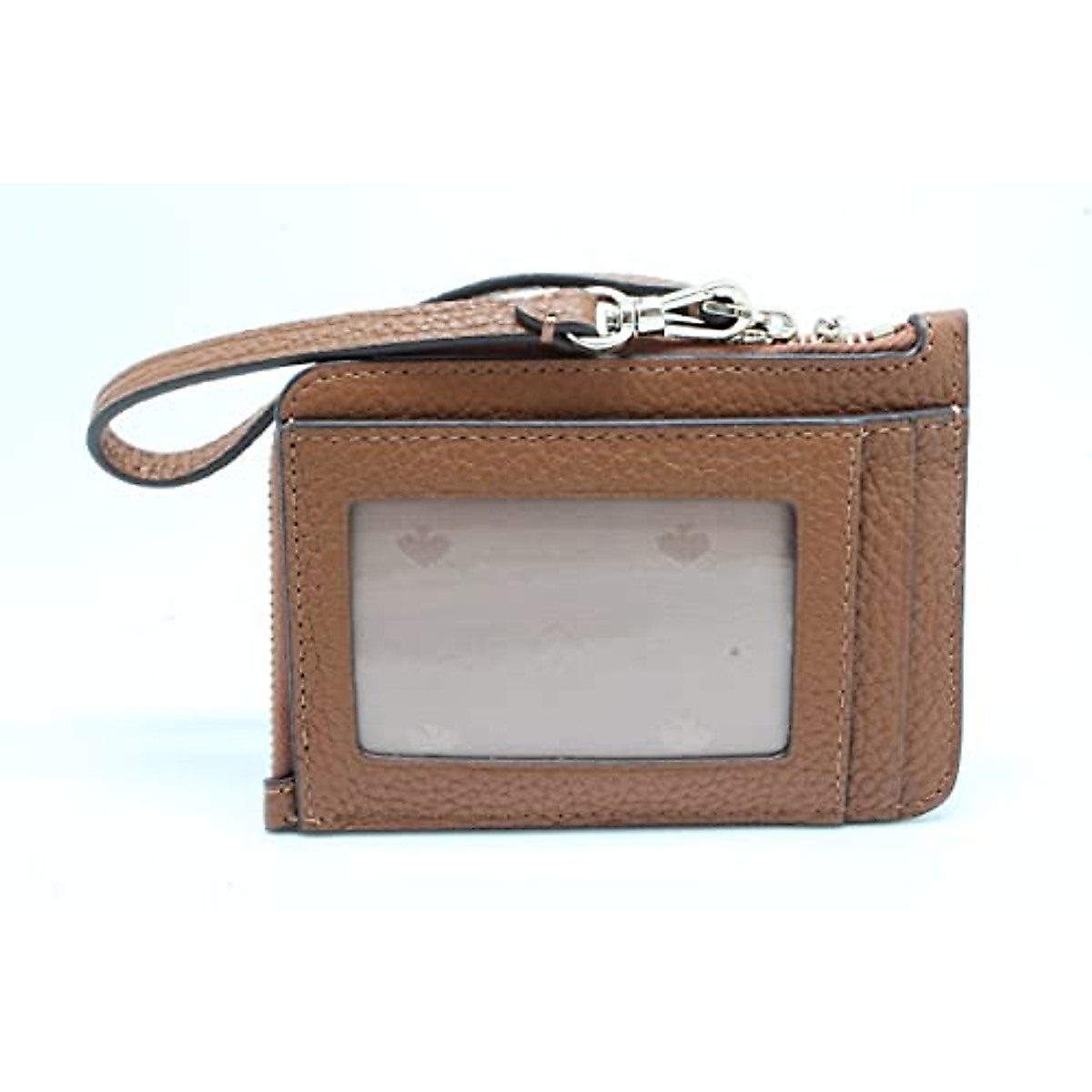 Kate Spade New York Leila Leather Card Holder Wristlet Warm Ginger