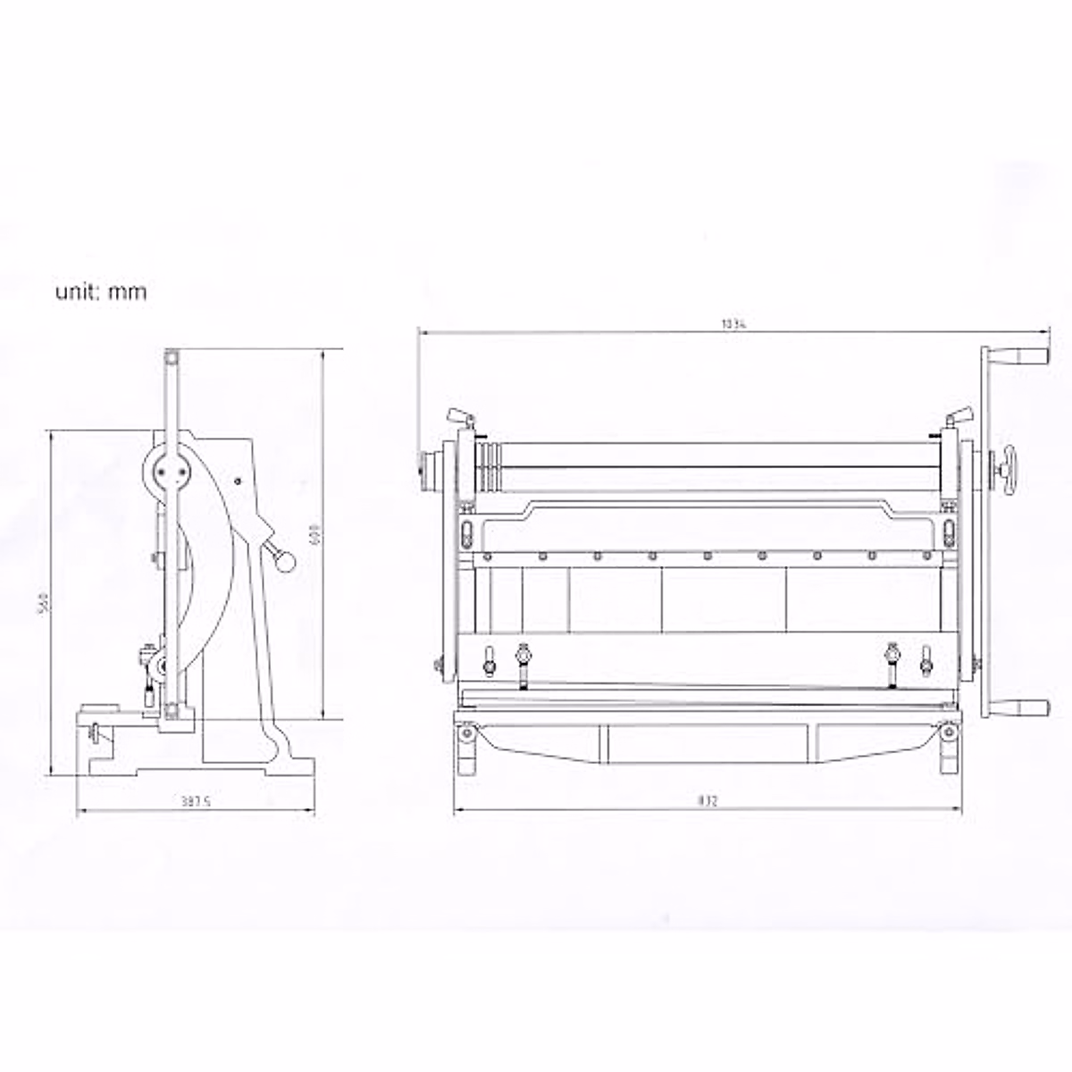 KAKA INDUSTRIAL 3-IN-1/30 Sheet Metal Shear 30-Inch Combination Sheet Metal Brake Cut Slip Roll Machine,Segments Press Brake Shear Roll Machine Segments Press Brake Shear Roll Machine