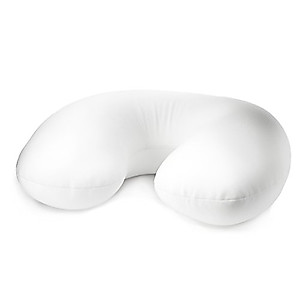 Kikkerland Zip and Flip Travel Neck Back Pillow Cute Compact Plush Blue Whale