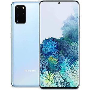Samsung Galaxy S20+ 5G, US Version, 128GB, Cloud Blue for GSM (Renewed)