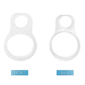 Koroao Outlet Wall Mount Holder for Google WiFi [2020 Model] - No Tools Required and No Cord Clutter Easy Moved Holder Bracket Compatible with for Google Mesh WiFi Route(1-Pack)