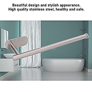 Paper Towel Holder, Paper Towels Roll, Stainless Steel Cling Film Rack, Cling Film Bracket Wall Mounted, for Kitchen Bathroom, Silver