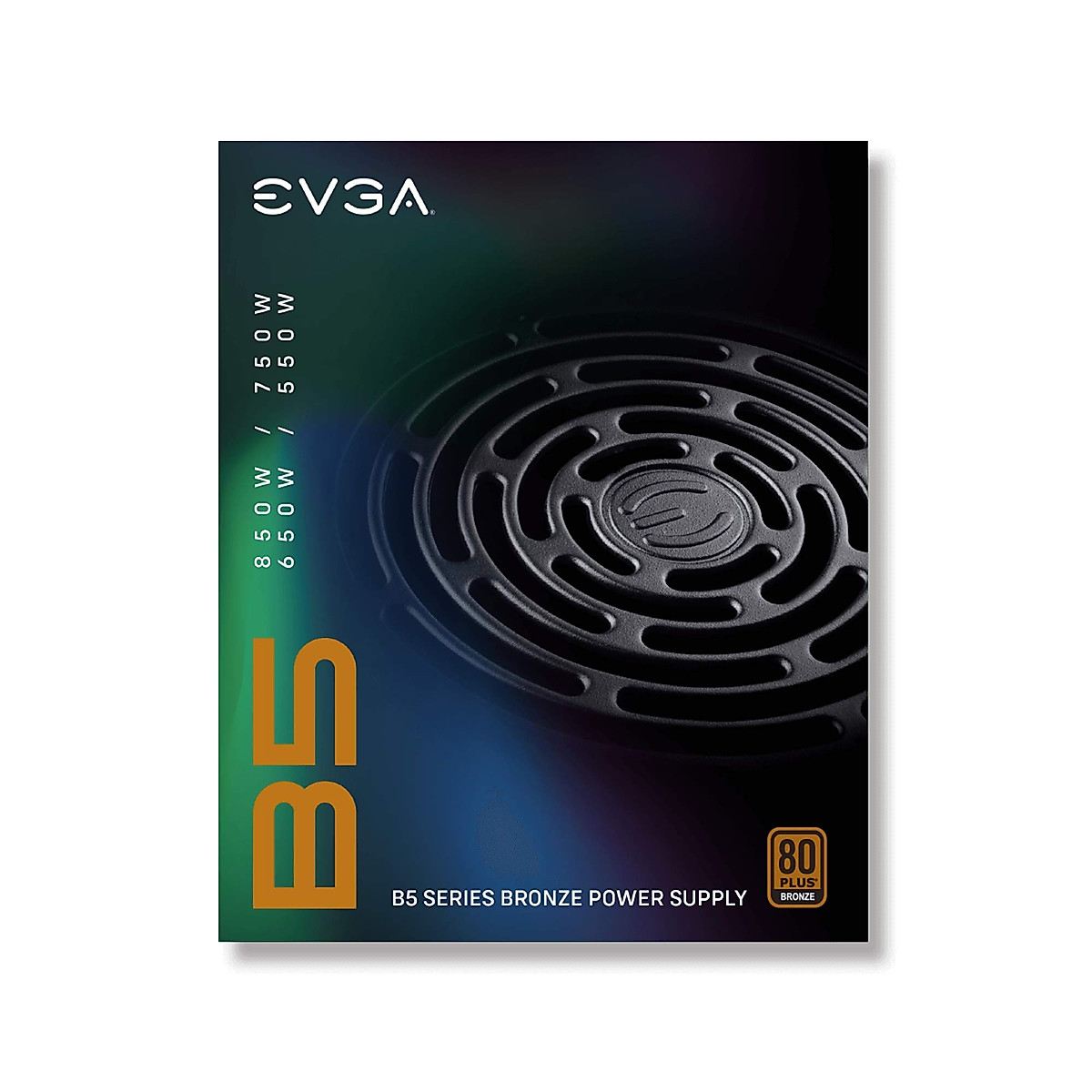 EVGA 220-B5-0650-V1 650 B5, 80 Plus Bronze 650W, Fully Modular, EVGA ECO Mode, 5 Year Warranty, Compact 150mm Size, Power Supply