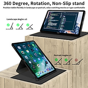 for Fire HD 10 Tablet Case 11th Generation 2021 and Amazon Fire HD10 Plus Case 10.1", 360 Degree Rotating Stand Smart Protective Case,for Fire HD 10 2021 Tablet,Cute Owl Roses Flower