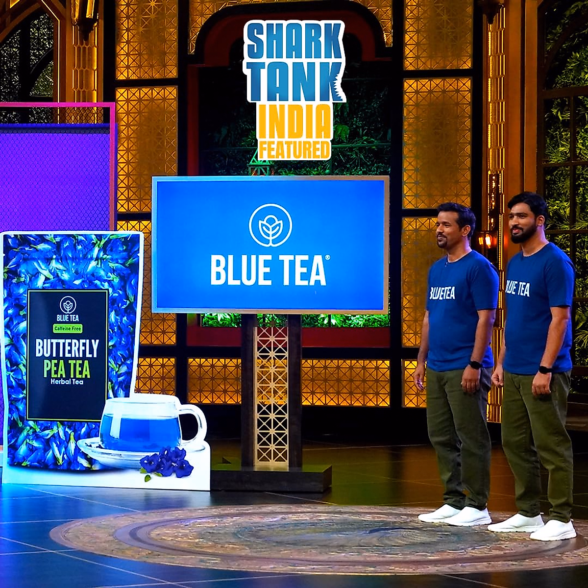 BLUE TEA - Butterfly Pea Flower Tea - 10 Tea Bags (20 Cups) | DETOX TEA | Direct From Source - Plant-Based Biodegradable Tea Bag | Makes Natural Blue, Iced Tea, Cooler, Cocktails | Premium Zipper