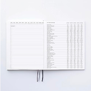 DesignWorks Ink Standard Issue Bound Personal Journal, Black 6.75" x 8.5"