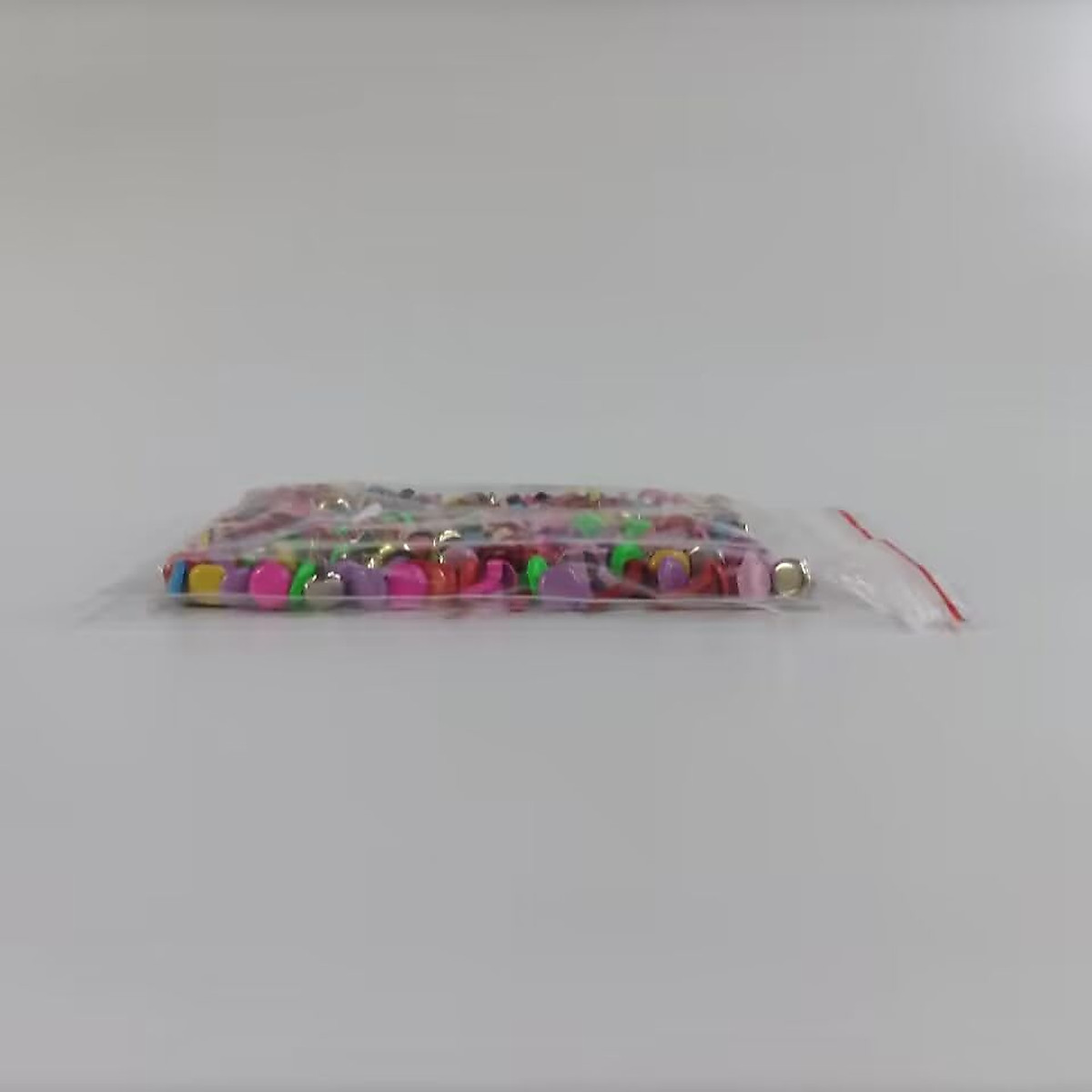 moinkerin 200 Pcs Mini Brads Metal Brad Fasteners Split Pins Pastel, 0.3 x 0.47 inch Multicolor Round Brads for Paper Craft DIY Stamping Scrapbooking