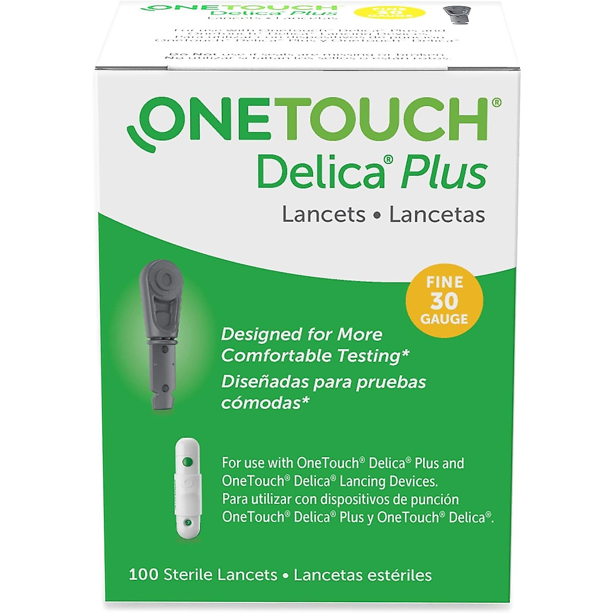 One Touch Delica 30 Gauge Lancets, 100 Count Thank you to all the patrons We hope that he has gained the trust from you again the next time the service