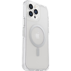 OtterBox iPhone 13 Pro Max and iPhone 12 Pro Max (Only) - Symmetry Clear Series+ Case - Clear - Ultra-Sleek - Snaps to MagSafe - Raised Edges Protect Camera & Screen - Non-Retail Packaging