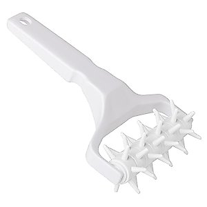 Ateco Dough Docker, White , 5.25-Inches wide