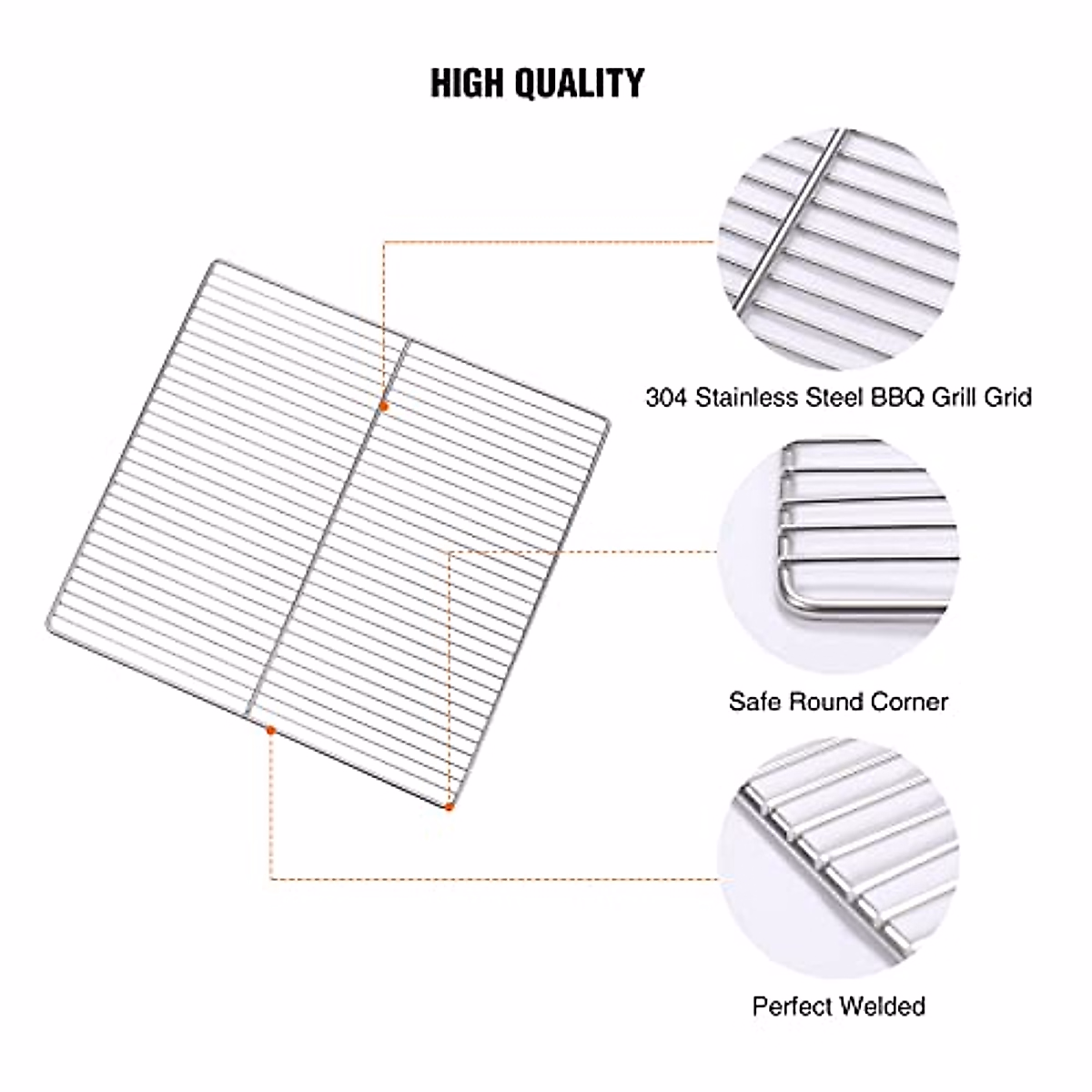 REDCAMP Pop up Camping Flatfold Fire Pit Portable & Wood Burning, 12.8" Folding Collapsible Stainless Steel Backpacking Grill Charcoal for Outdoor Cooking BBQ