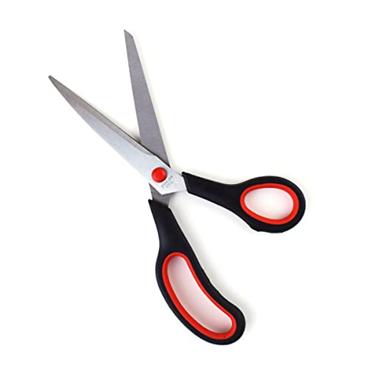 Two sets of scissors Sewing fabric scissors 9.5 "soft comfortable handle Sharp titanium coating forged stainless steel scissors Multi purpose tailor paper cutting color office scissors