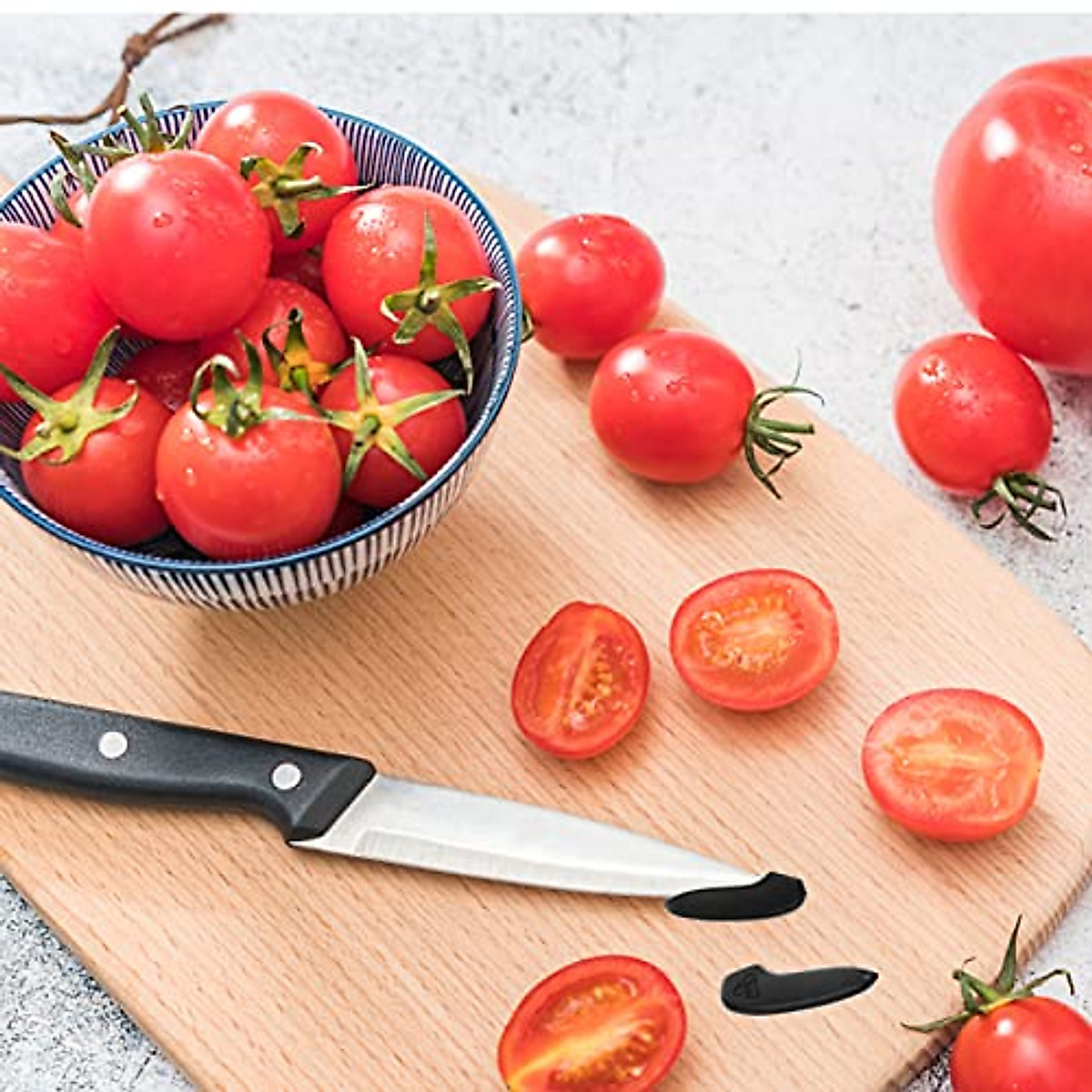 Cabilock 30Pcs Knife Tip Cover Blade Knives Tip Protector Knives Guards Sleeves Knives Point Covers Anti-scratch Protection Kitchen Knives Accessories