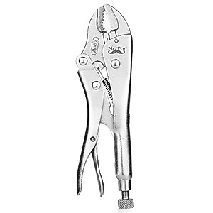 Mr. Pen- Locking Pliers, 7 Inch, Curved Jaw, Alloy Steel Locking Pliers with Wire Cutter, Locking Adjustable Wrench, Locking Wrench, Locking Adjustable Pliers