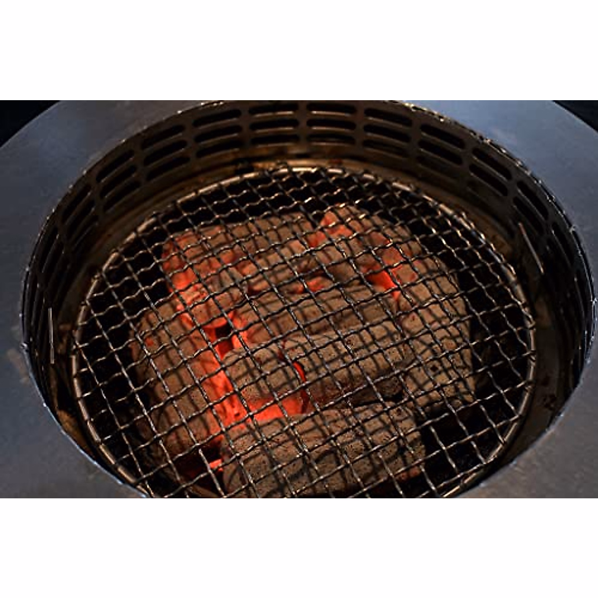 BGGWOLF Charcoal 100% Natural Blocky Charcoal Made from Bamboo, Green Healthy Burning Non-Toxic, Suitable for Family Dinner Party Outdoor Play for Barbecue，5lb