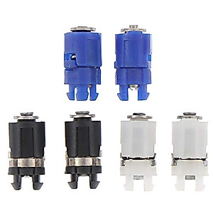 Parts & Accessories 2pcs Hinge Axle Spindle Replacement Part for Gameboy Advance GBA SP Game Console Repair Parts - (Color: White)