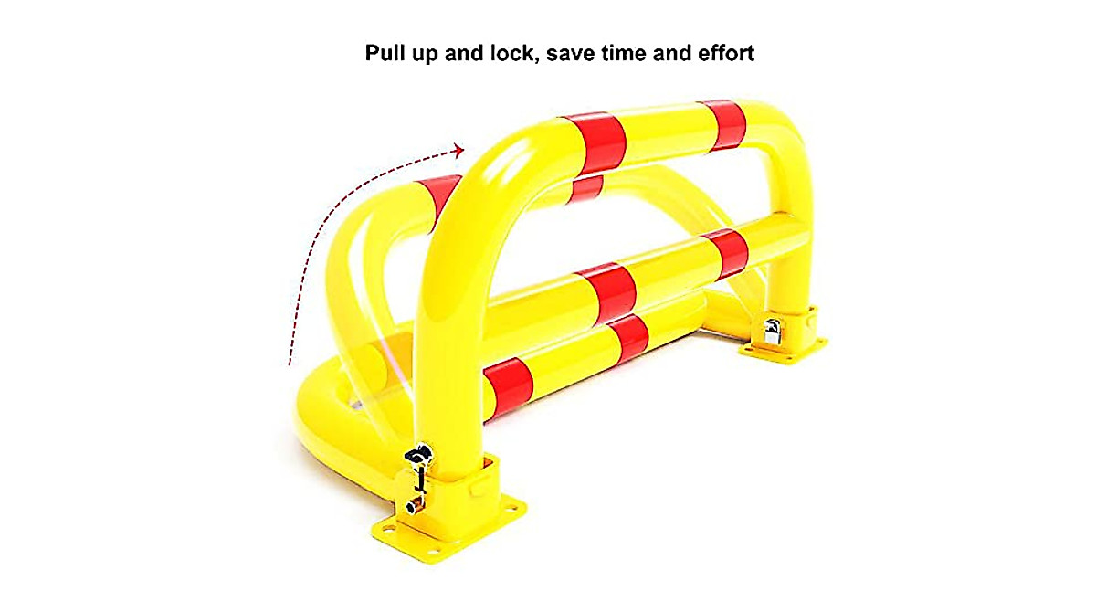 Secure Your Space with Lockable Parking Barrier