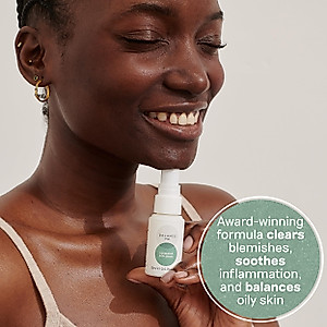 Balance Me Congested Skin Serum 0 5 fl oz Acne Spot Gel for All Skin Types Targets Blemishes Reduces Redness Calms Clears Vegan Natural