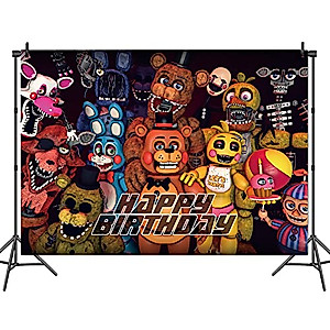 TOUGUGOLY 7x5ft Festival Celebration Decoration Props Photography Backdrop Toy Bear Theme Party Supplise Party Decorations Banner Photo Background Cartoon Elements Boys and Girls