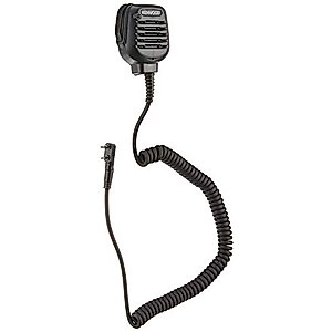 Kenwood KMC-45D Heavy Duty Speaker/Microphone, MIL-STD 810, Upgraded D Version Suitable for DMR/NEXEDGE/Analogue Portables with 2-Pin Connectors and ProTalk Series Radios, 2.5mm Socket for Earpiece