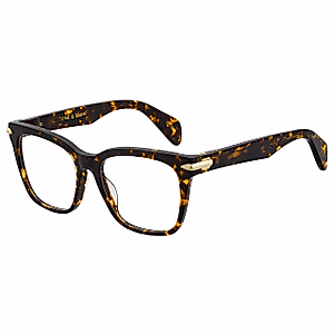 Eyeglasses Rag and Bone RNB 3015 0086 00 Dark Havana Clear Lens