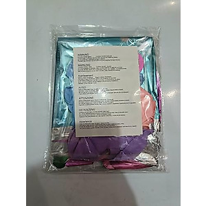 17pcs Girl's Ten Birthday Digital Butterfly Balloon Set Colorful Gradient Pink Butterfly Foil Balloon Giant Number 10 Balloon Flower Party Decorations