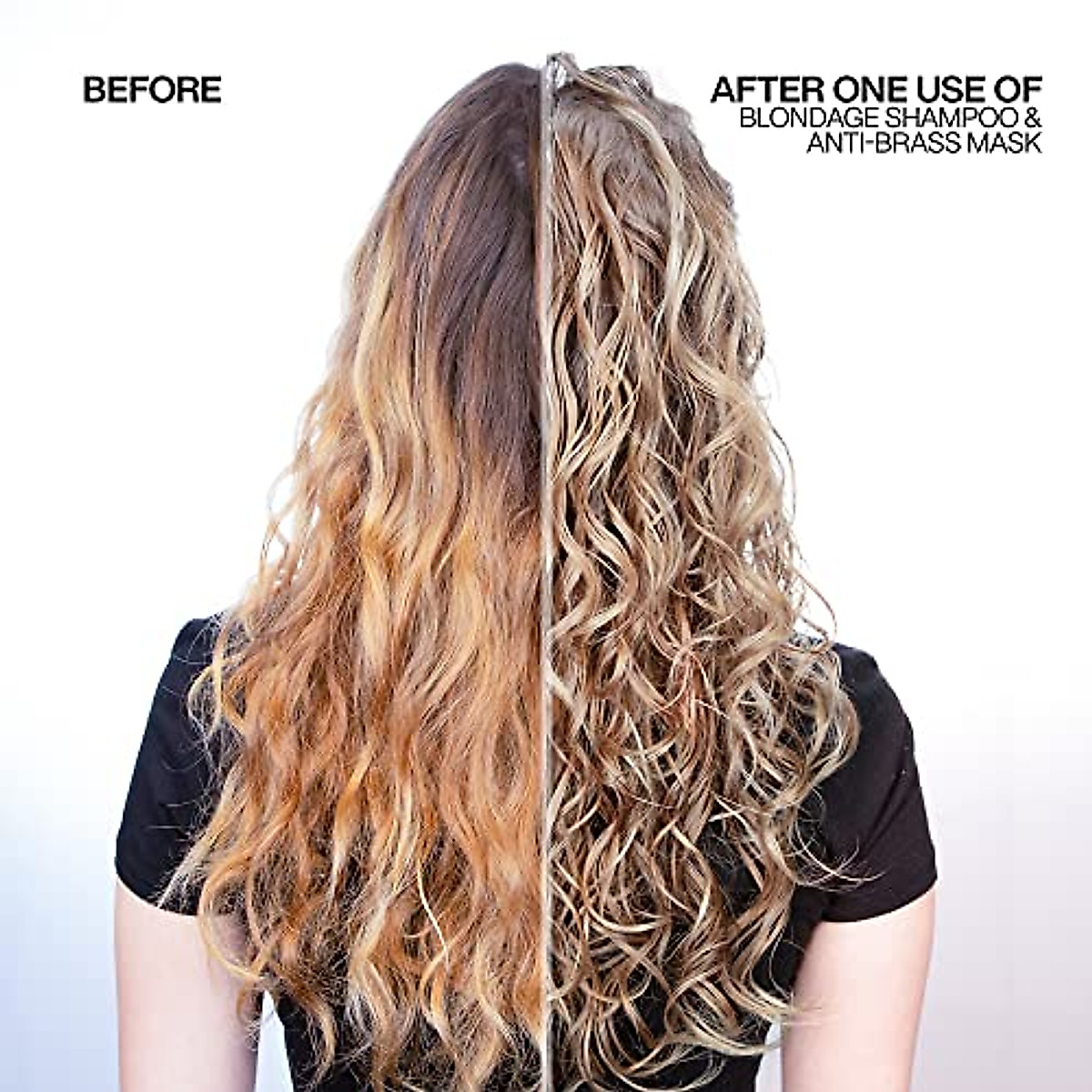 Redken Blondage Express Anti-Brass Mask For Blonde & Highlighted Hair - Ultra-Pigmented Purple Mask For Blonde Hair