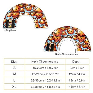 Basketball Ball Soft Dog Cone Collars Protective Adjustable Cat Recovery Collar to Stop Licking L