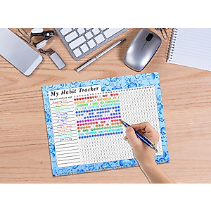 2025 Monthly Desktop/Wall Calendar/Planner - Habit Tracker - Daily, Weekly & Monthly Goal Motivational Habit Tracking Journal Inspirational - (Edition #019)