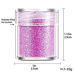 Crystal Sequins Epoxy Resin Mold Filler Glitter Holographic Nail Sequins for Nail Art Decorations