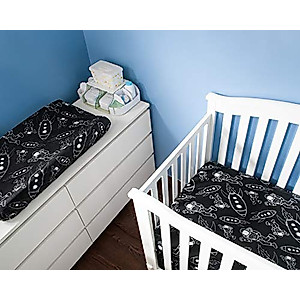 Outer Space Changing Pad Cover by Jaxson's World (Astronauts)