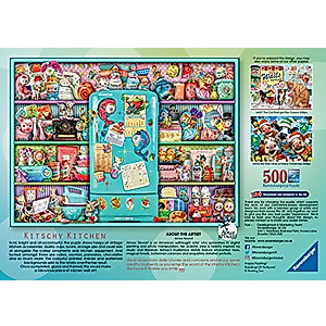 Ravensburger Kitschy Kitchen 500 Piece Jigsaw Puzzle for Adults and Kids Age 10 and Up