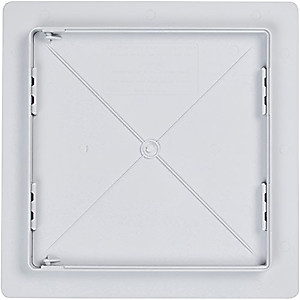 Wallo® 10 X 10-Inch Plastic Access Door, Reinforced Hinged Access Panel for Drywall Walls and Ceilings. Perfect for Providing Service Area for Plumbing/Wiring Applications and Electrical Access Panel