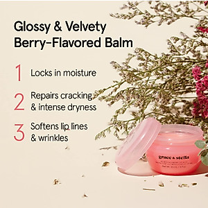 Grace & Stella Award Winning Lip Plumper Nourishing Berry Lip Mask - Lip Moisturizer For Very Dry Lips - Overnight Lip Mask & Lip Treatment & Lip Sleeping Mask - Vegan Lip Care Products