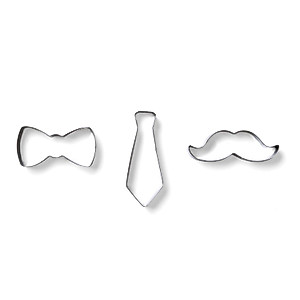 Fox Run 3678 Little Man Cookie Cutter Set of 3