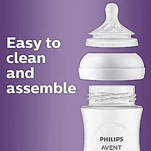 Philips Avent Natural Response Baby Bottle Nipples Flow 5, 6M+, 4pk, SCY965/04