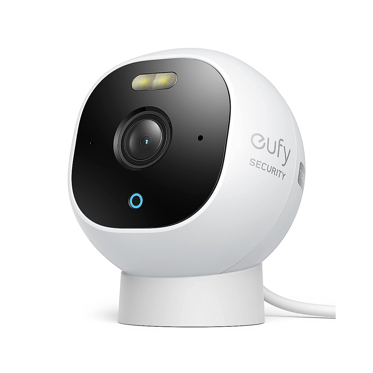 eufy Security Solo OutdoorCam C22, All-in-One Outdoor Security Camera with 1080p Resolution, Spotlight, Color Night Vision, No Monthly Fees, Wired Camera(Renewed)