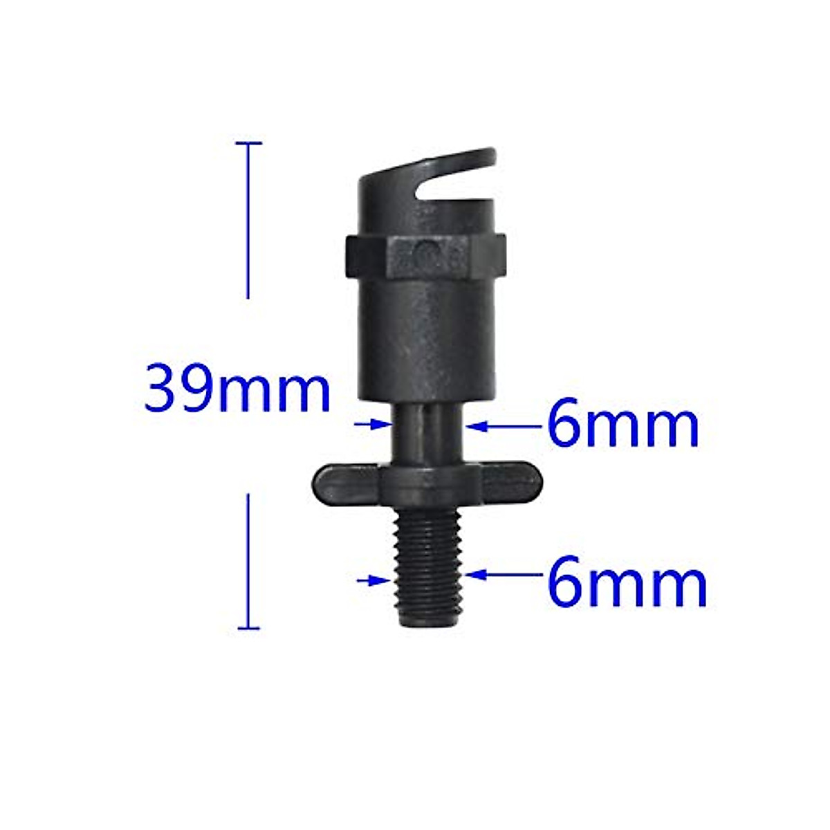 ZXCVB 180 Degree Atomization Nozzle Garden Irrigation Refraction Nozzle Agricultural Fruit Tree Watering Sprayer 50 Pieces (Color : 6MM)